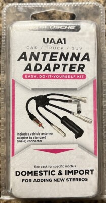 SCOSCHE UAA1 UNIVERSAL DOMESTIC AND IMPORT ANTENNA ADAPTER DIY KIT | eBay