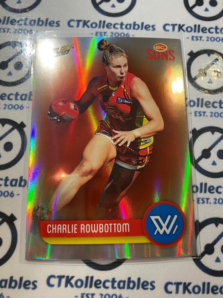 2023 AFLW Footy Stars Colour Spot parallel #207 Charlie Rowbottom Suns ...