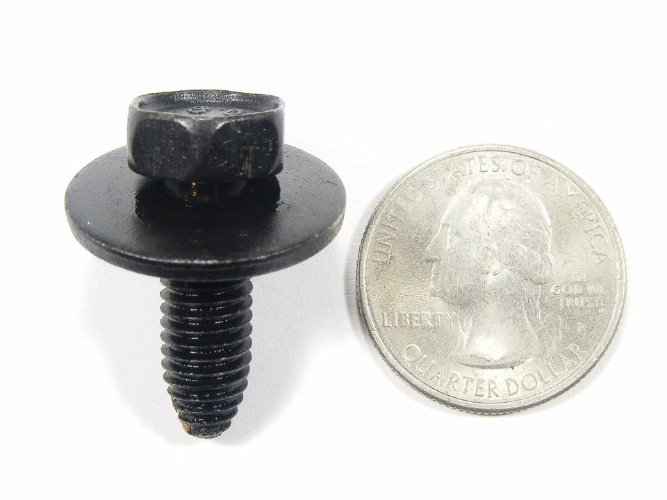 GM Body & Fender Bolts- M8-1.25 x 25mm- 13mm Hex- 24mm Washer- 15 bolts ...