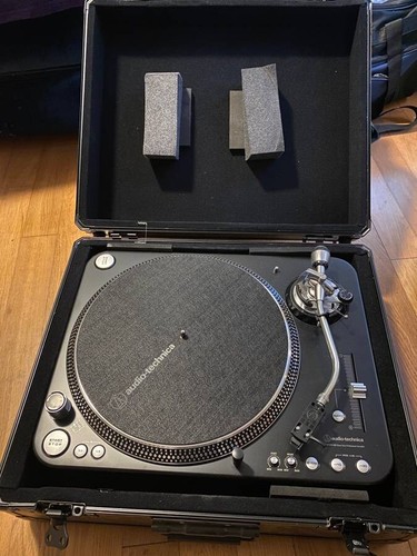 Audio Technica AT-LP1240-USB Direct-Drive Professional DJ Turntable ...