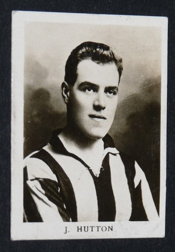 PHOTO CARD FOOTBALL 1922-1923 JOHN HUTTON ABERDEEN FC DONS DANDIES REDS ...