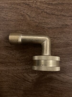 3/8" OD Compression X 3/4" Female FHT Dishwasher Swivel Elbow | eBay