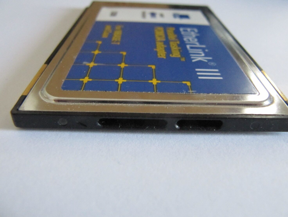 3Com PCMCIA Card PC 10/100 Ethernet III Network LAN 3C589 PARALLEL ...