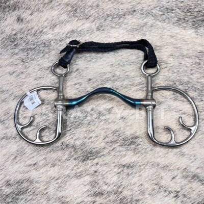 4 15/16" Trust Sweet Iron Ported Kimblehook Snaffle Bit | eBay