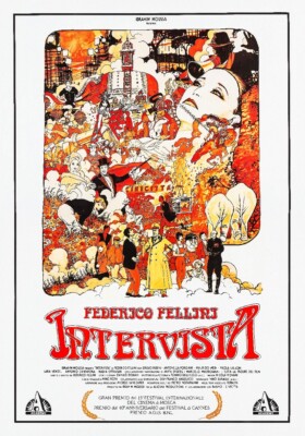 FILM INTERVISTA Rf01 - POSTER 40x60cm d'une AFFICHE CINéMA | eBay
