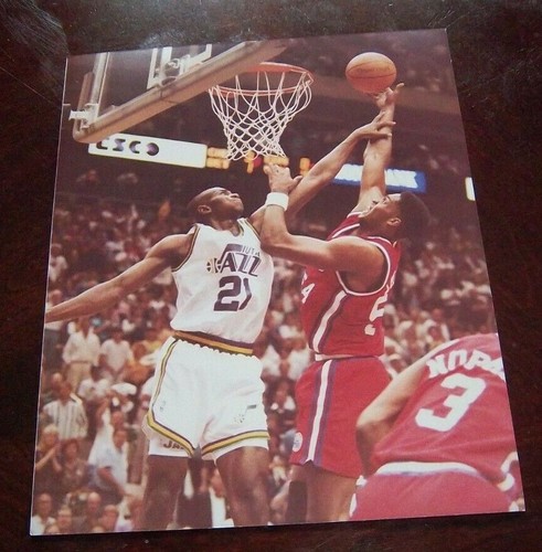 David Benoit Utah Jazz NBA player Photo 1980's Sporting News Collection ...
