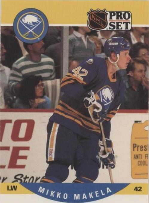 1990-91 Pro Set - Mikko Makela #418 for sale online | eBay