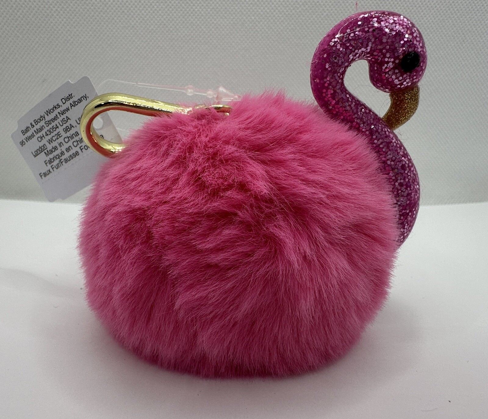 Bath & Body Works Pink Fluffy Flamingo Bird Pocketbac Holder | eBay