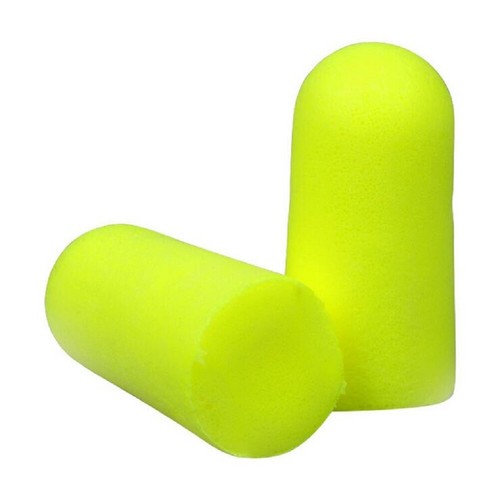 50Pair Soft Ear Plugs Yellow Neons 312-1250 Noise Reduction 33dB CSA ...
