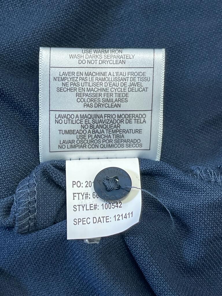 Antigua Men's St. Louis Rams Elite Desert Dry Polo, Navy/White, XX ...