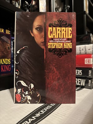 CARRIE by Stephen King ⭐ 1974 Doubleday Hardcover Horror Novel | eBay