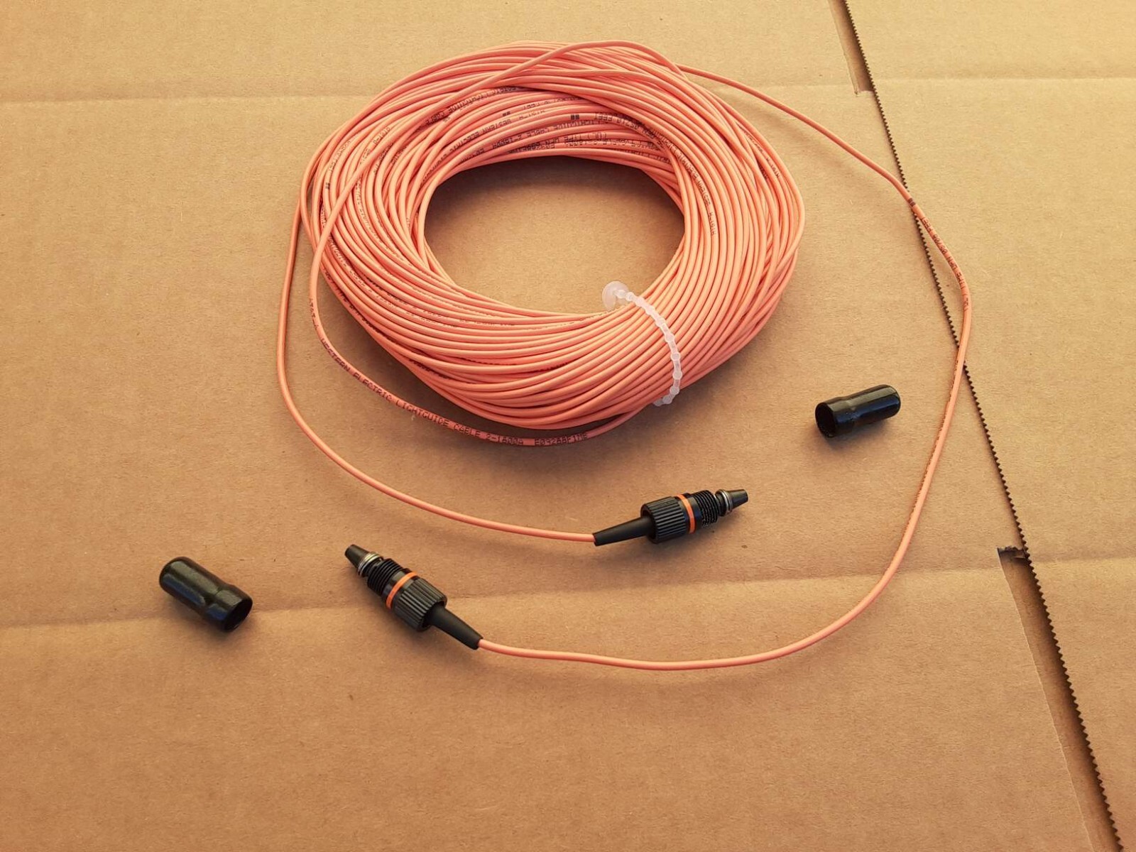 US MADE 10M BICONIC to BICONIC Multimode fiber optic cable. | eBay