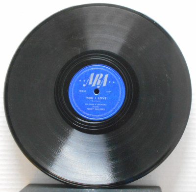 You I Love/Laughing on the Outside/Teddy Walters (10", 78rpm, ARA, 135 ...