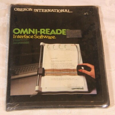 Vintage Oberon International Omni Reader Computer Scanner Software ...