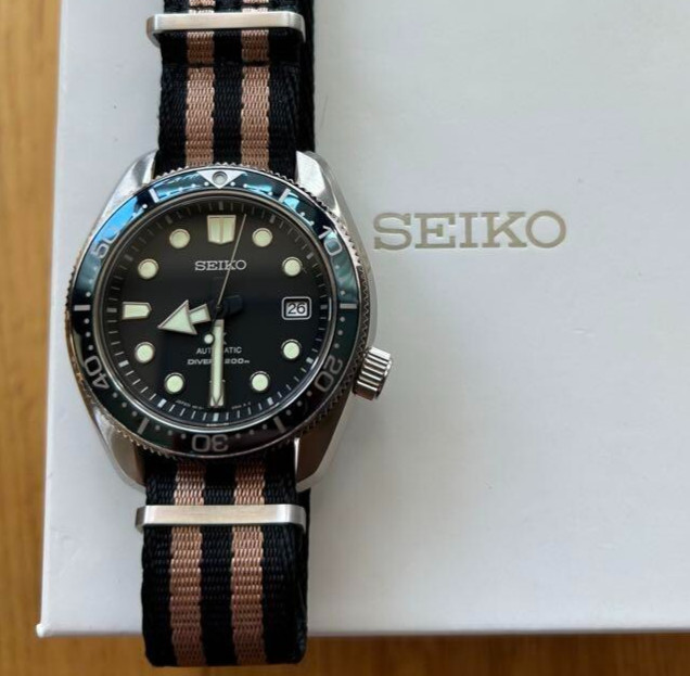 Seiko Prospex SBDC063 Screw-In Crown Nato Band w/box … - Gem