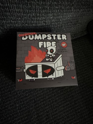 SDCC 2024 100% Soft Deadpool Dumpster Fire X-Force Exclusive Vinyl ...
