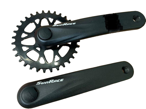 SUNRACE 3-pc Crank Set 175mm x 32T For 11-Speed Cassette MTB Bikes | eBay