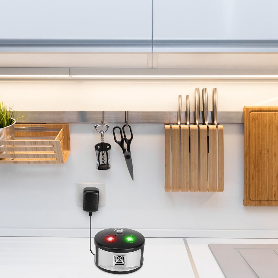 4-in-1 Ultrasonic Rodent Repellent Pest Repeller Mouse Blocker Rat ...