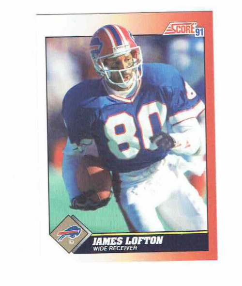 James Lofton Buffalo Bills WR #189 Score 1991 Football Card | eBay