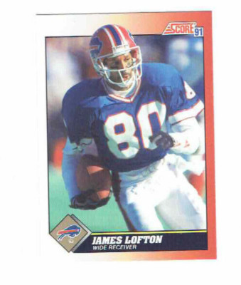 James Lofton Buffalo Bills WR #189 Score 1991 Football Card | eBay