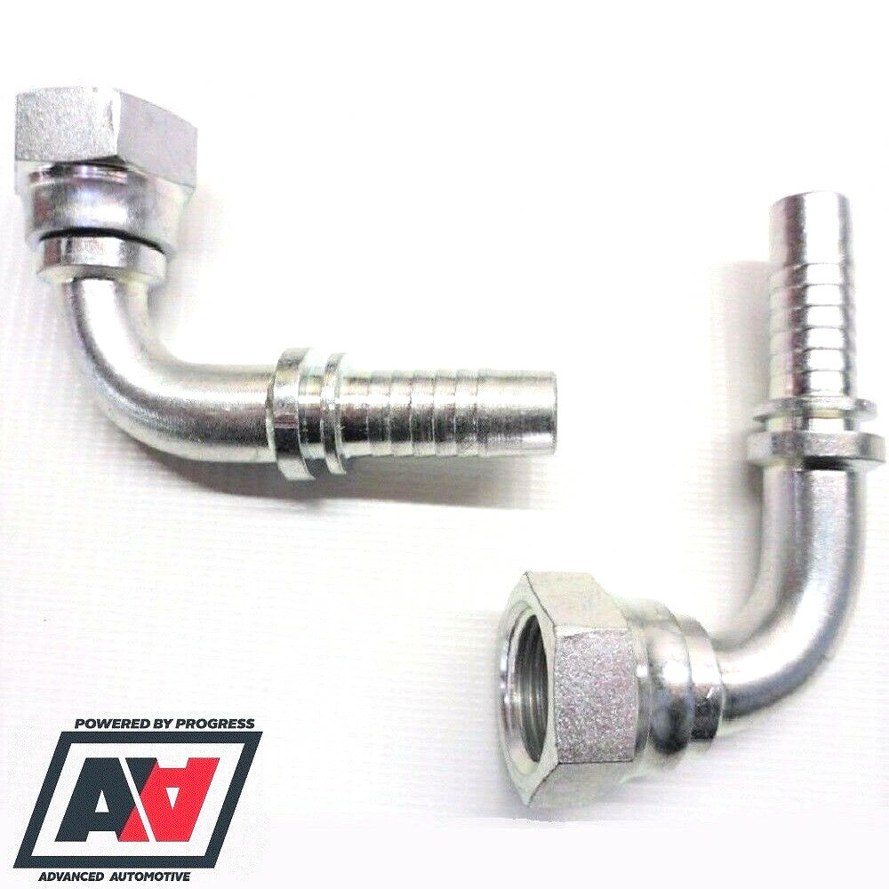 Mocal 90 Degree Union 1/2" BSP Thread 13mm 1/2 inch Bore Hose Oil Line ...