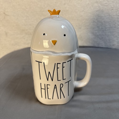 New Rae Dunn "Tweet Heart" Coffee Mug with Chick Topper – Easter Spring ...