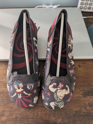 Hot Chocolate Design Chocoholics Freak Side Show Carnival Flat Shoes ...