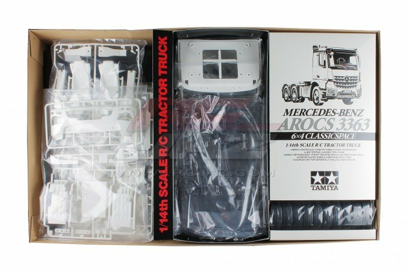 Tamiya 56352 1/14 RC Tractor Truck Mercedes-Benz Arocs 3363 6x4 Classic ...