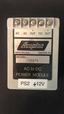 Acopian 12EB70 Ac To Dc Power Module 12 Volts | eBay