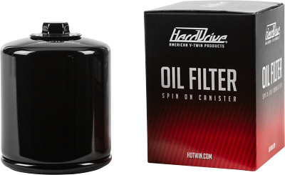 HARDDRIVE 1984-1999 FXST Softail Harley Davidson OIL FILTER EVO BLACK ...