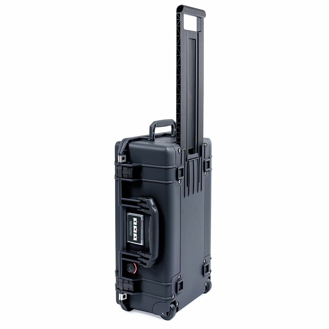 Black Pelican 1535 Air case with TrekPak dividers & Computer lid pouch ...