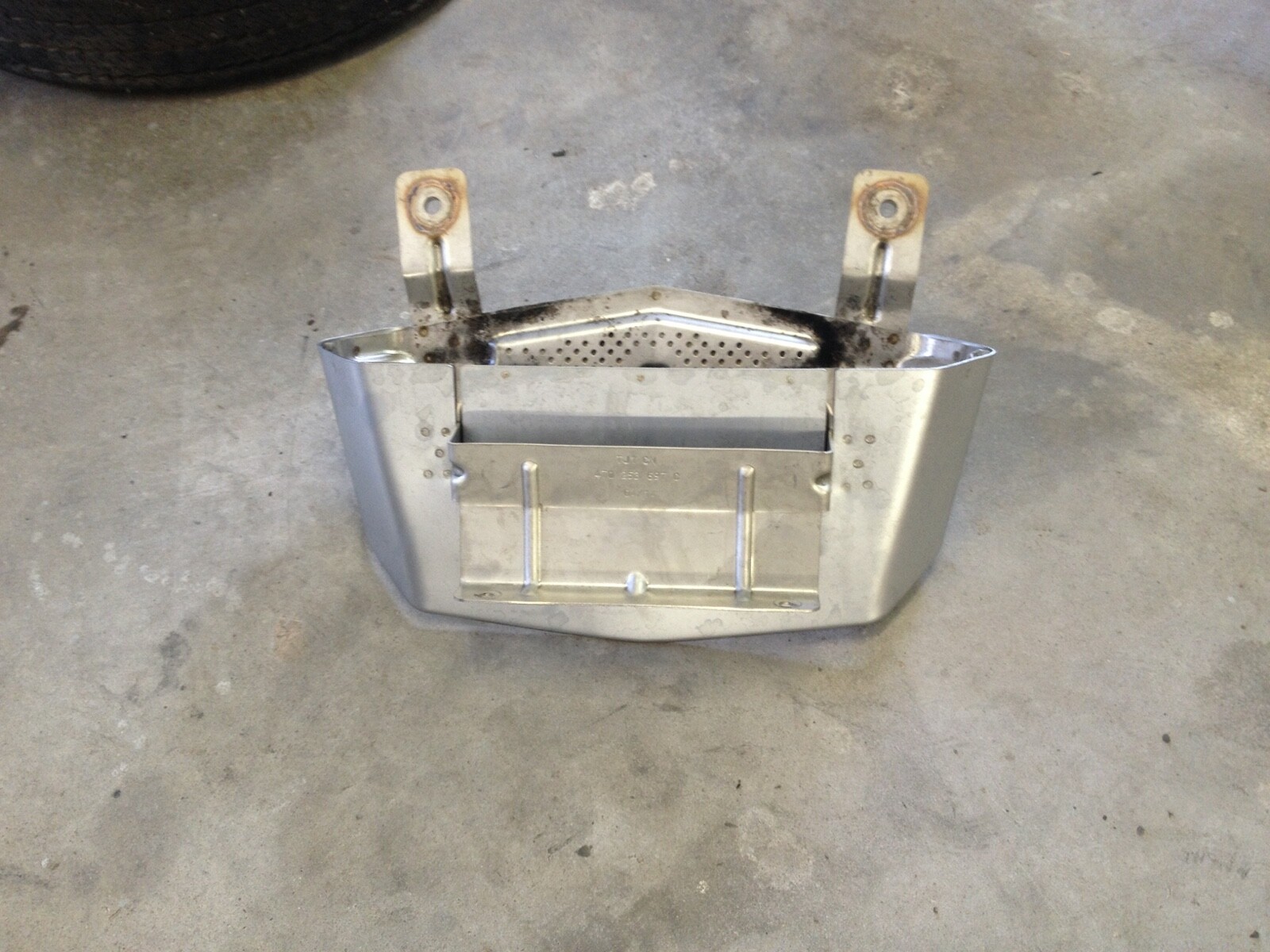 Lamborghini Aventador Stock Exhaust Cover plate- on car for less than ...