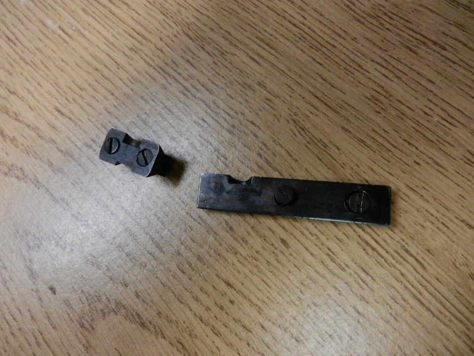 Pair Of Scope Base Blocks For Unertl Scope Used W/ Screws | eBay