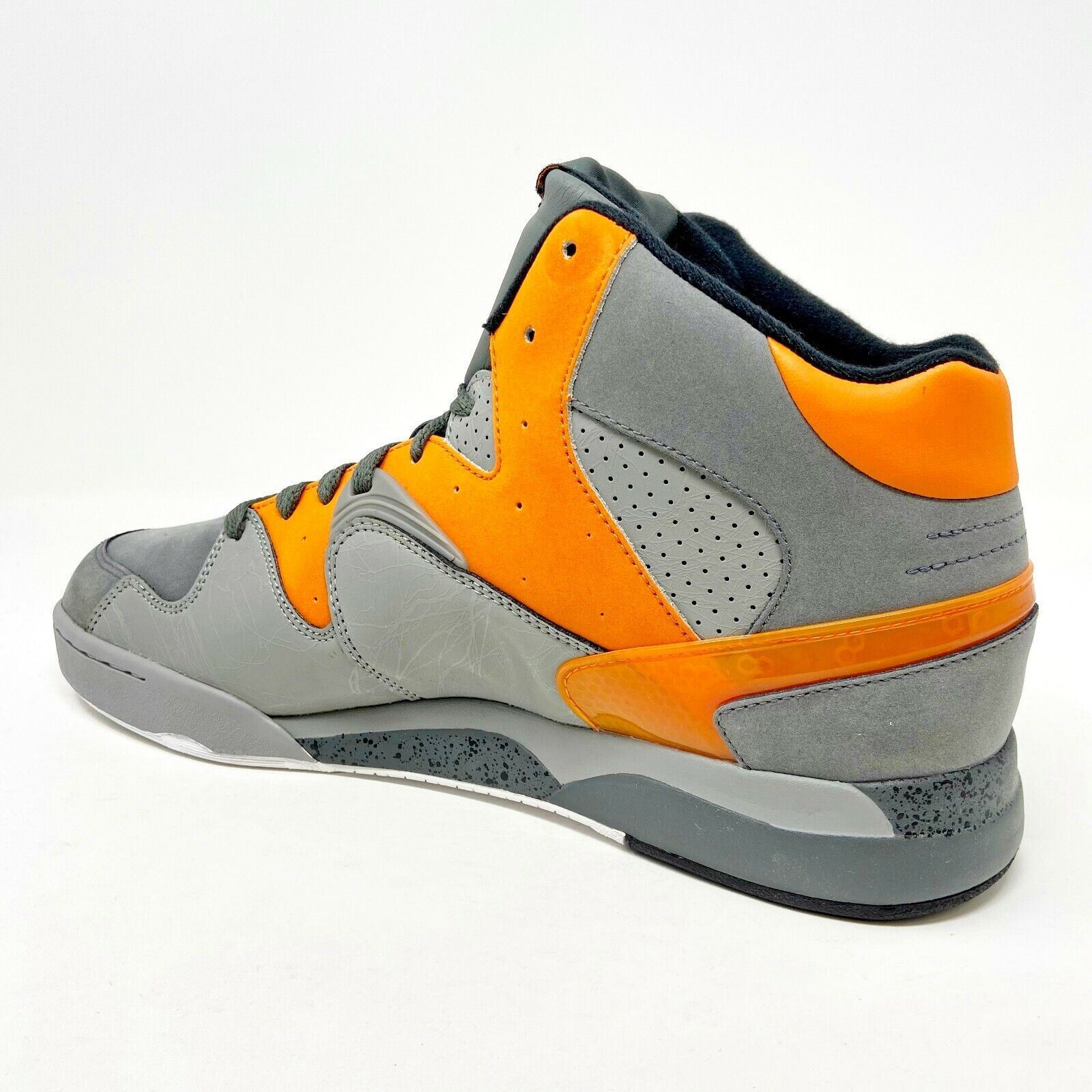 Reebok Classic Jam Gray Orange Mens Retro Basketball Sneakers J98248 | eBay