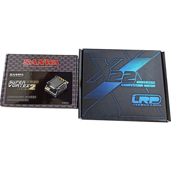 Sanwa Super Vortex Gen. 2 PRO ESC 107A54503A With LRP X22 Sanwa Super Vortex Gen. 2 PRO ESC 107A54503A With LRP X22