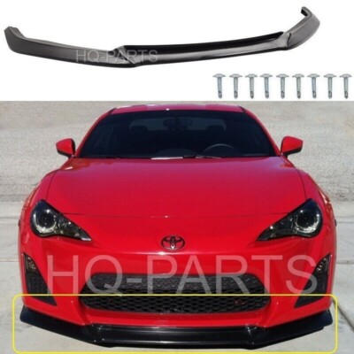 Fits 13-16 Scion FRS FR-S GT Style Front Bumper Lip Chin Spoiler Body ...