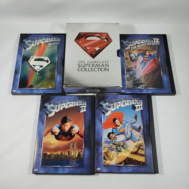Complete Superman Collection (DVD, 2001, 4-Disc Set) for sale online | eBay