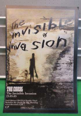 the coral the invisible invasion music magazine advert a4 size 2005 | eBay