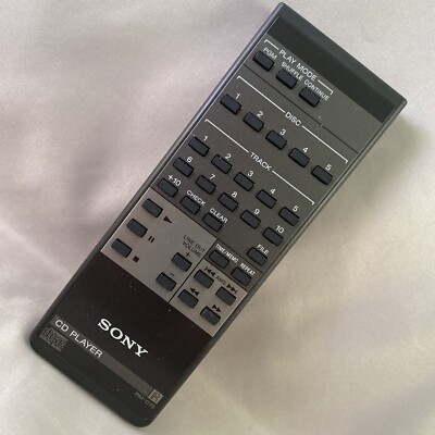 Genuine OEM Sony RM-D75 REMOTE CONTROL For CDP-C70 CD Player Tested ...