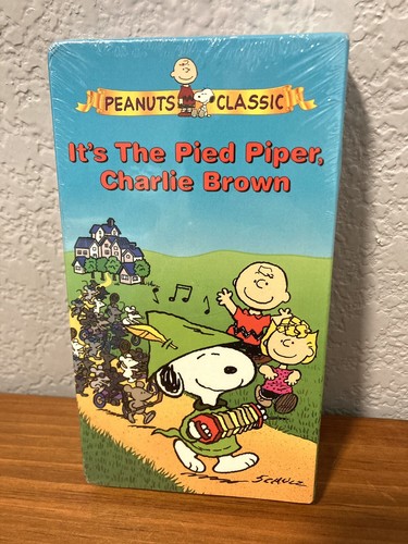 NEW Sealed VHS - It’s the Pied Piper Charlie Brown - Peanuts Classic ...