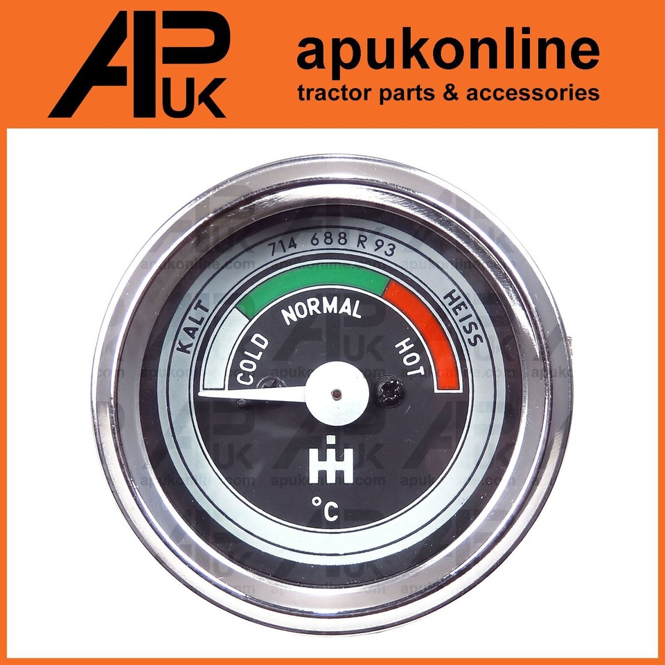Water Temperature Gauge for International Harvester IH B275 B414 276 ...