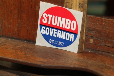Vintage Coal Mining Sticker Decal Stumbo Governor | eBay