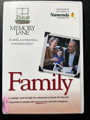 Memory Lane Family Alzheimers Association Interactive DVD - Namenda | eBay