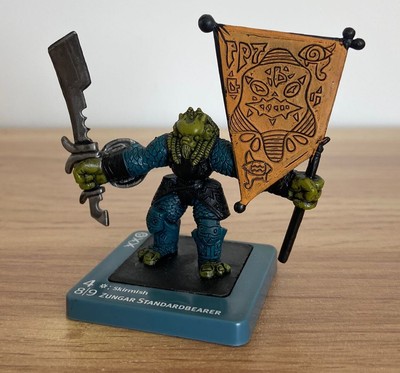 Figurine Wizards Dreamblade - Zungar Standardbearer / Porte-Drapeau ...