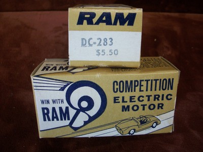 Ram DC-283 Slot Car Motor - 2 Motors NOS | eBay