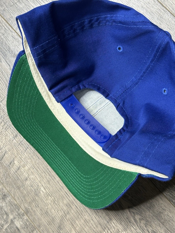 Vintage 90’s Milwaukee Brewers Circle Logo New Era MLB Snapback Hat ...