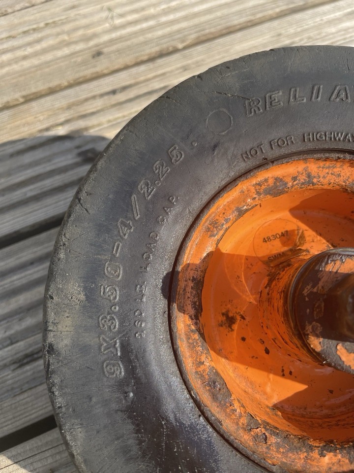 Scag SWZ/SMW Jockey Wheel &Yoke Castor Brand New Roller Bearing ...