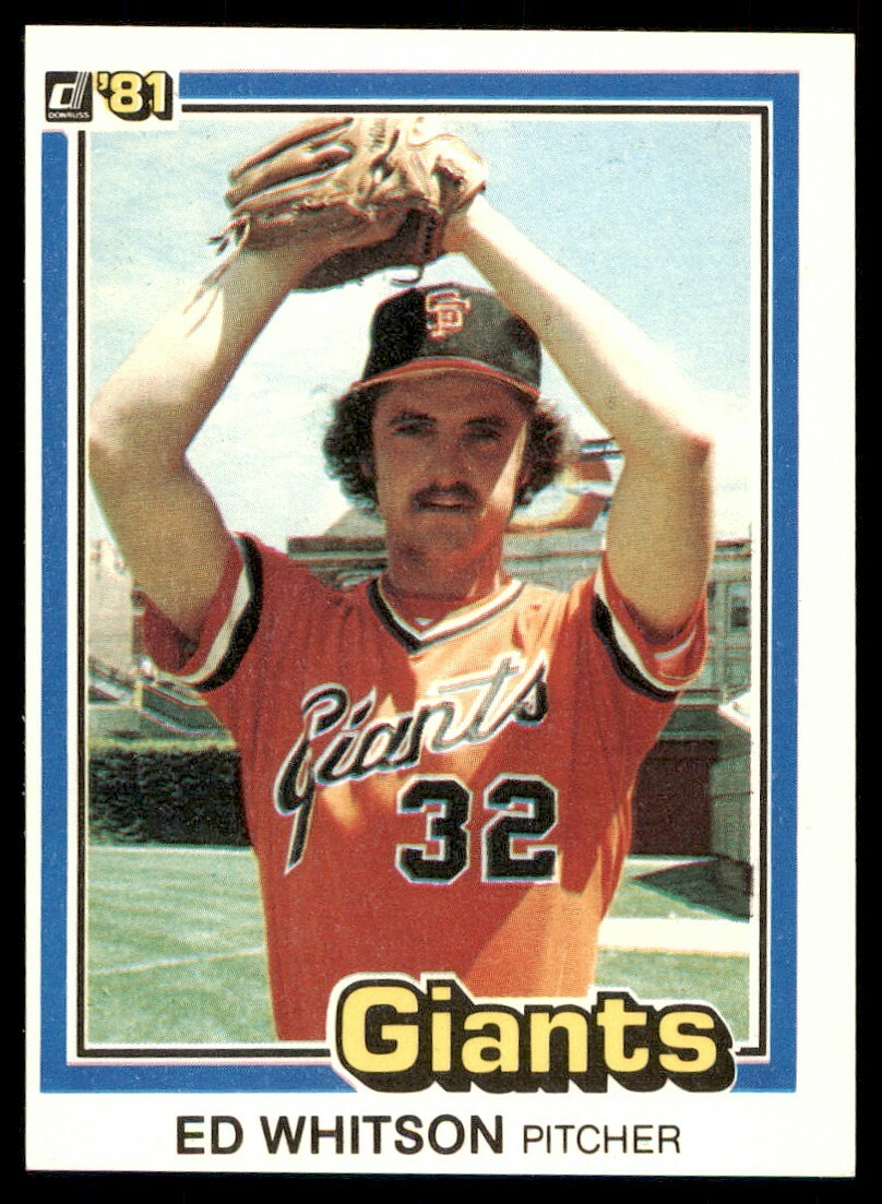 1981 Donruss - #74 Ed Whitson for sale online | eBay