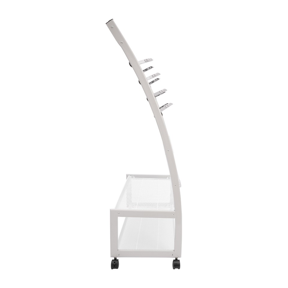 Round Head Aluminum Magazine Display Stand Magazine Rack Brochure ...