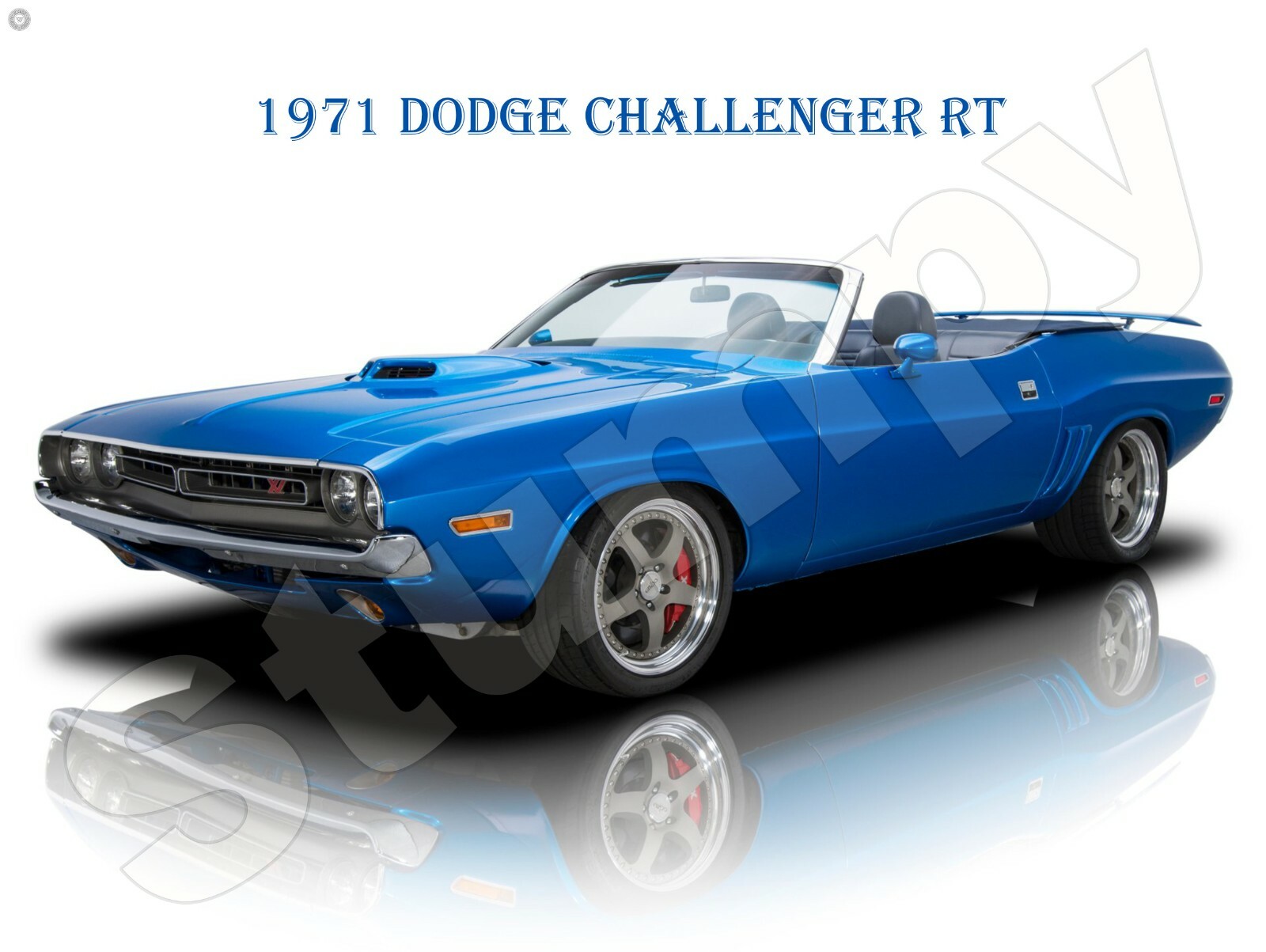 1971 Dodge Challenger RT Metal Sign 9" x 12" or 12" x 16" | eBay